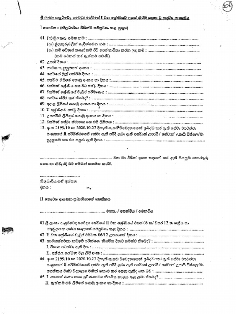 Example Application Form - Doctors Upgrades To Grade 01-FINAL | PDF