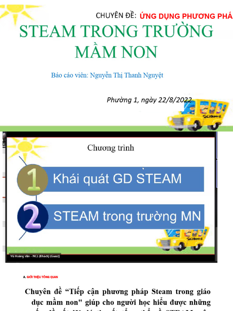 NG D NG Steam Trong Trư NG Mn. Sáng | PDF