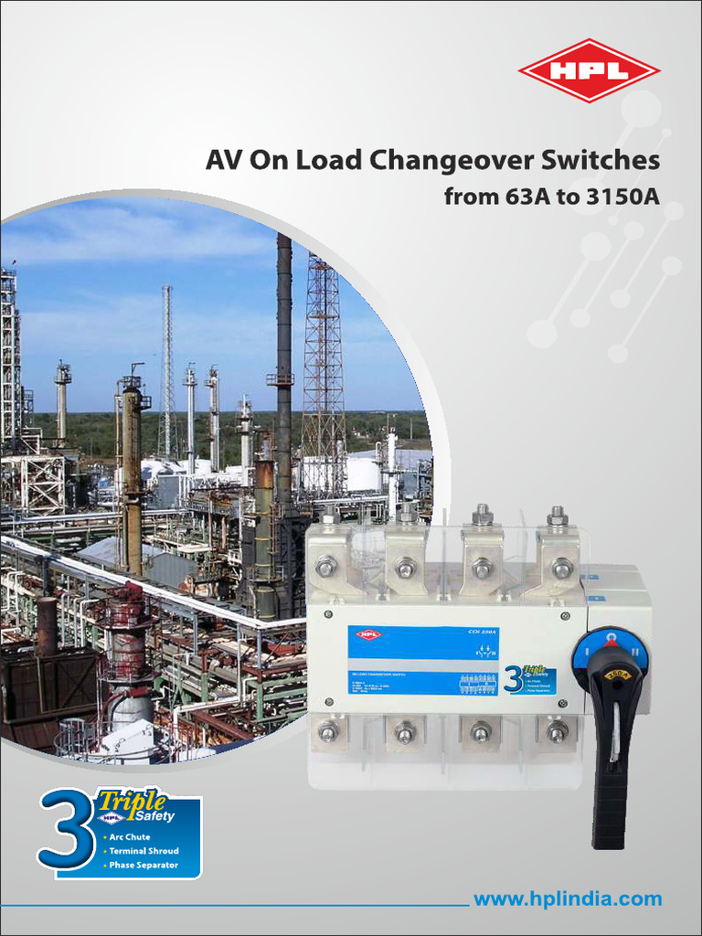 Onload Changeover Switch | PDF Onload Changeover Switch | PDF
