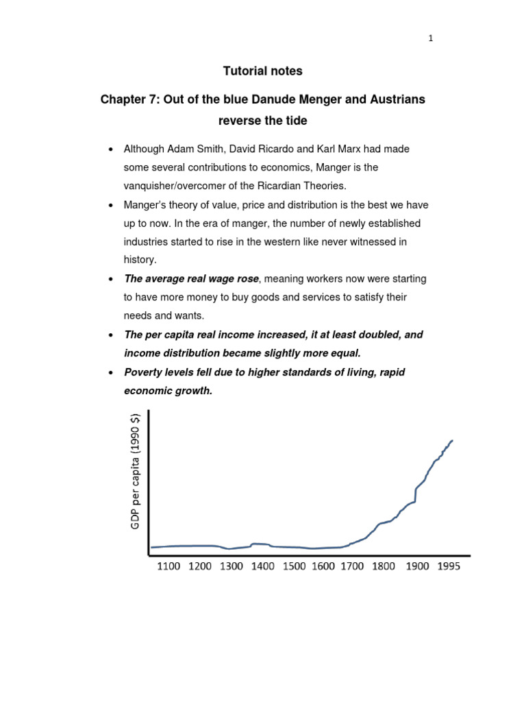 Chapter 7 Tutorial Notes 1 Pdf Marginal Utility Value Economics
