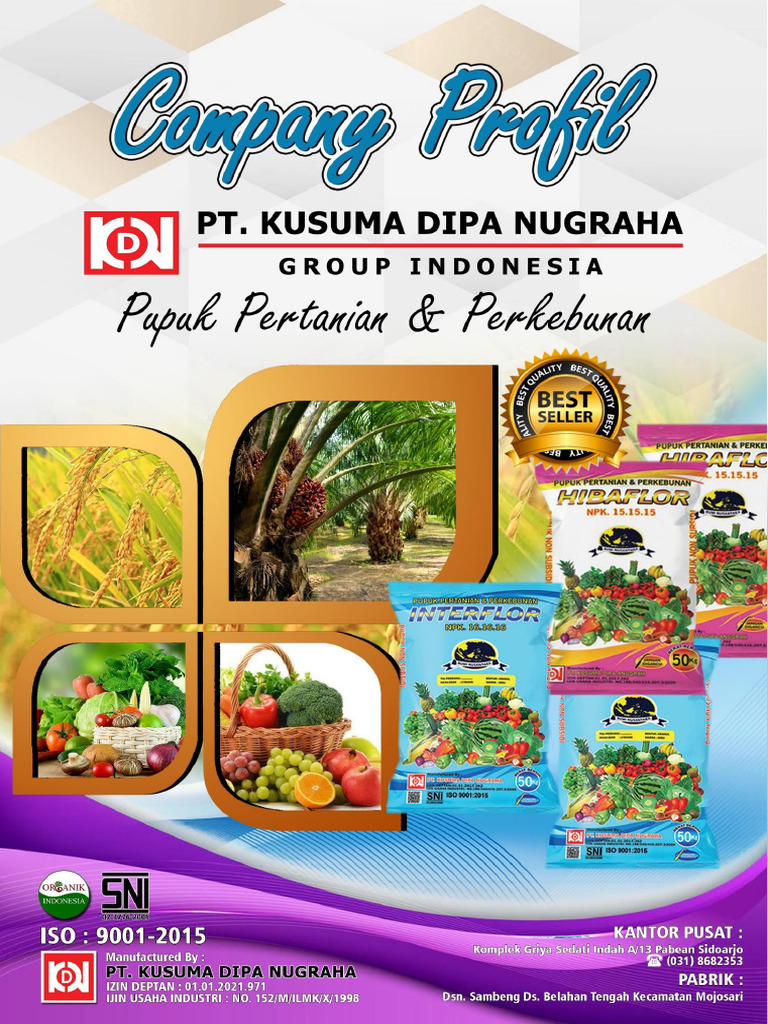 New Company Profil PT - KDN (Interflor Dan Hibaflor) | PDF