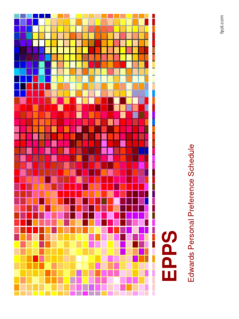 Epps Epps Edwards Personal Preference Schedule | PDF