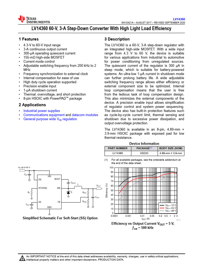 LV 14360 | PDF | Electrostatic Discharge | Amplifier