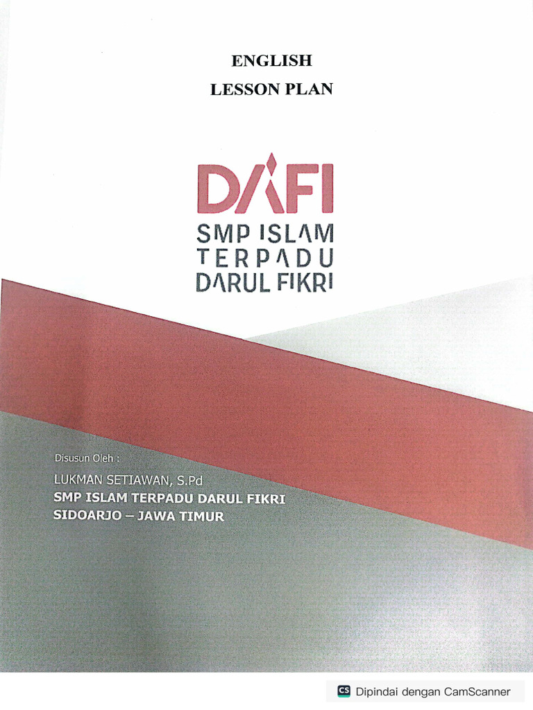 Modul Ajar Adiwiyata Kelas X - English Lesson Plan For 9th Grade - Lukman Setiawan | PDF