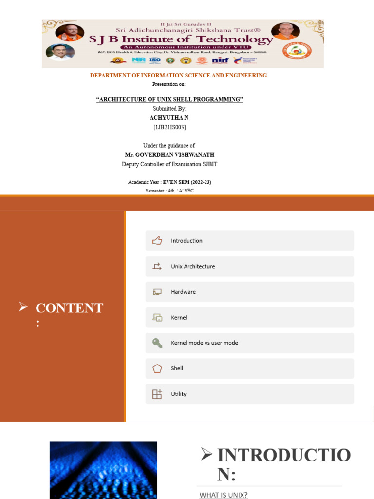 Architecture of unix shell programming | Download Free PDF | Shell (Computing) | Kernel ...