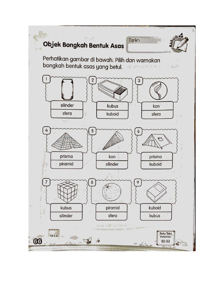 Bentuk Asas | PDF