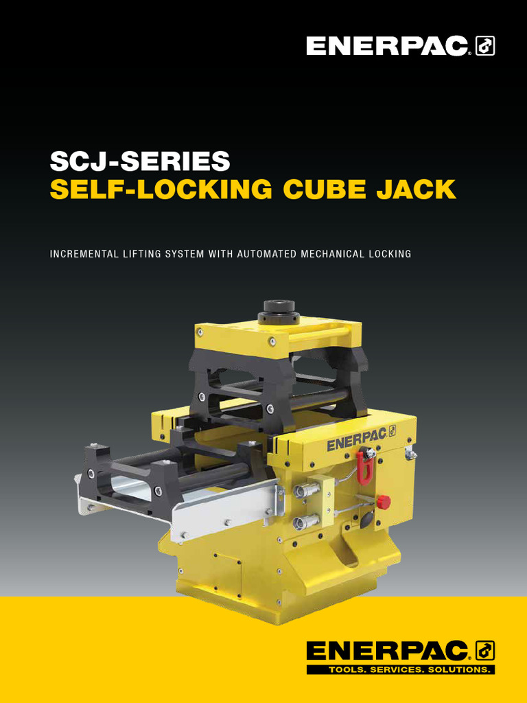 SCJ50 - Self Locking Cube Jack (9672GB) | PDF | Pump | Manufactured Goods