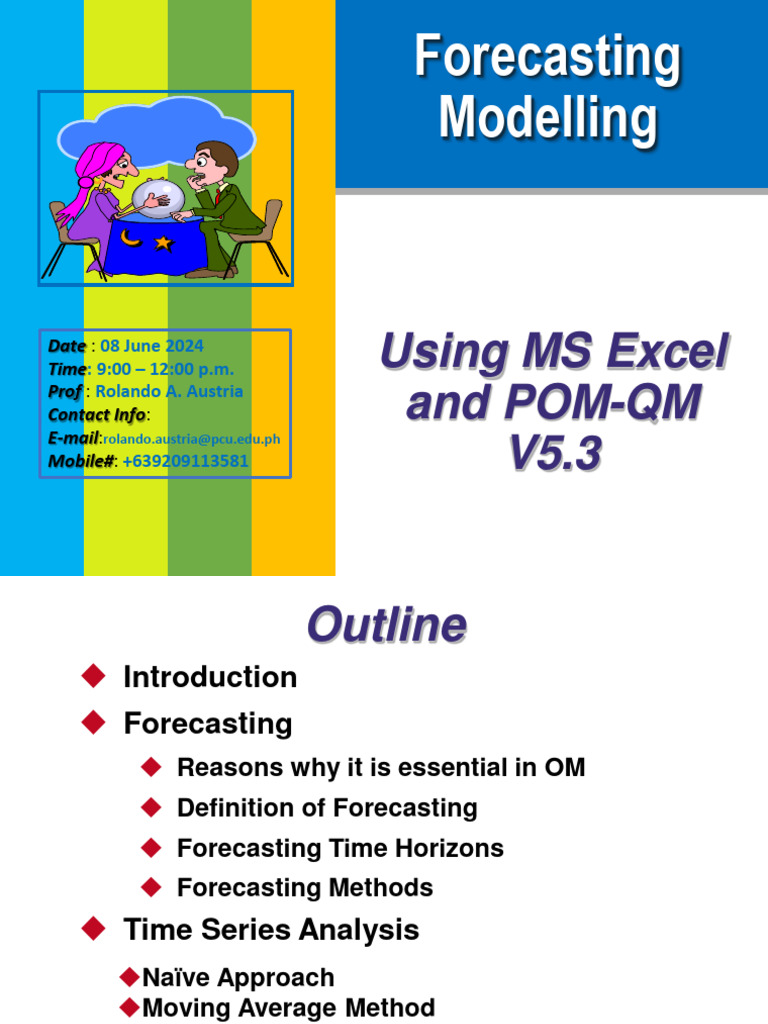 MBA623-MBA-2B9-DASMA-ESPINARGrp-Forecasting_Model | Download Free PDF | Errors And Residuals ...