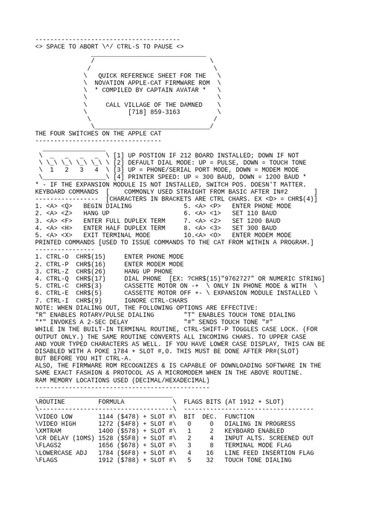 A Cat Reference | PDF | Modem | Computer Engineering