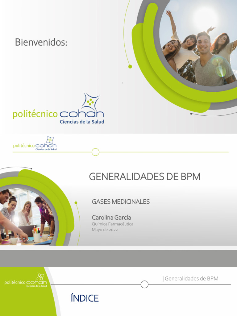 Presentacion Modulo 1 Generalidades de BPM V2 | PDF | Farmacéutico | Medicamentos con receta