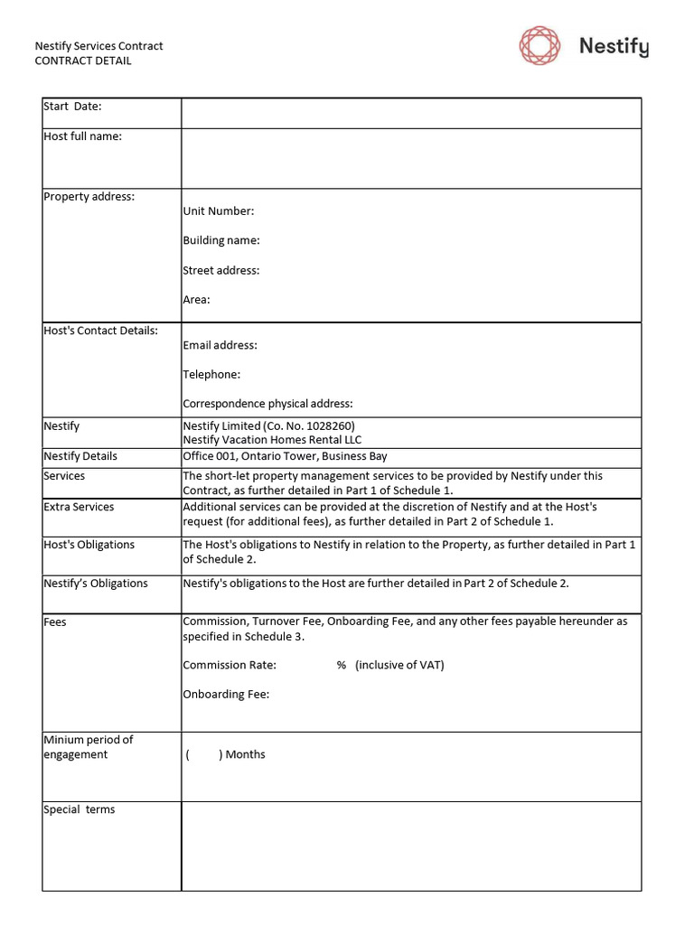 DUBAI Contract - 26july 2023 - Draft | PDF | Legal Liability | Landlord