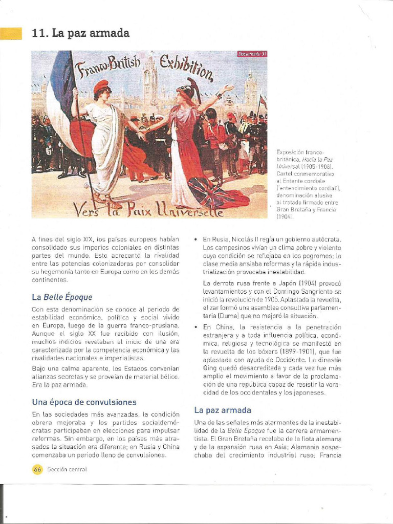 Texto Escolar Paz Armada | PDF