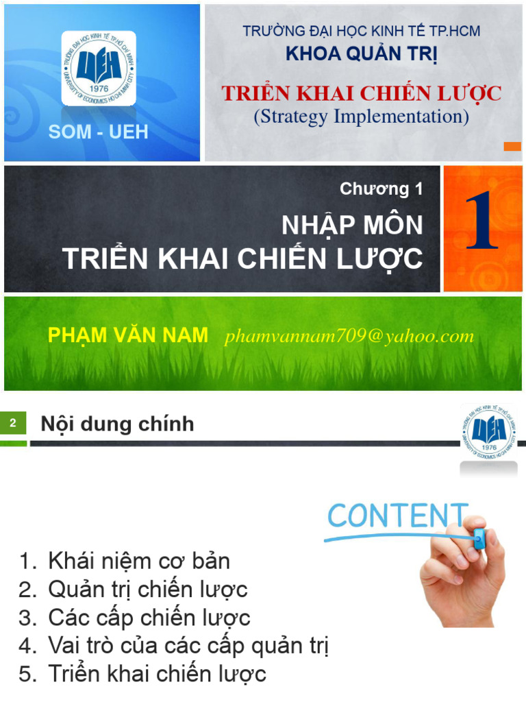 Trien Khai Chien Luoc | PDF