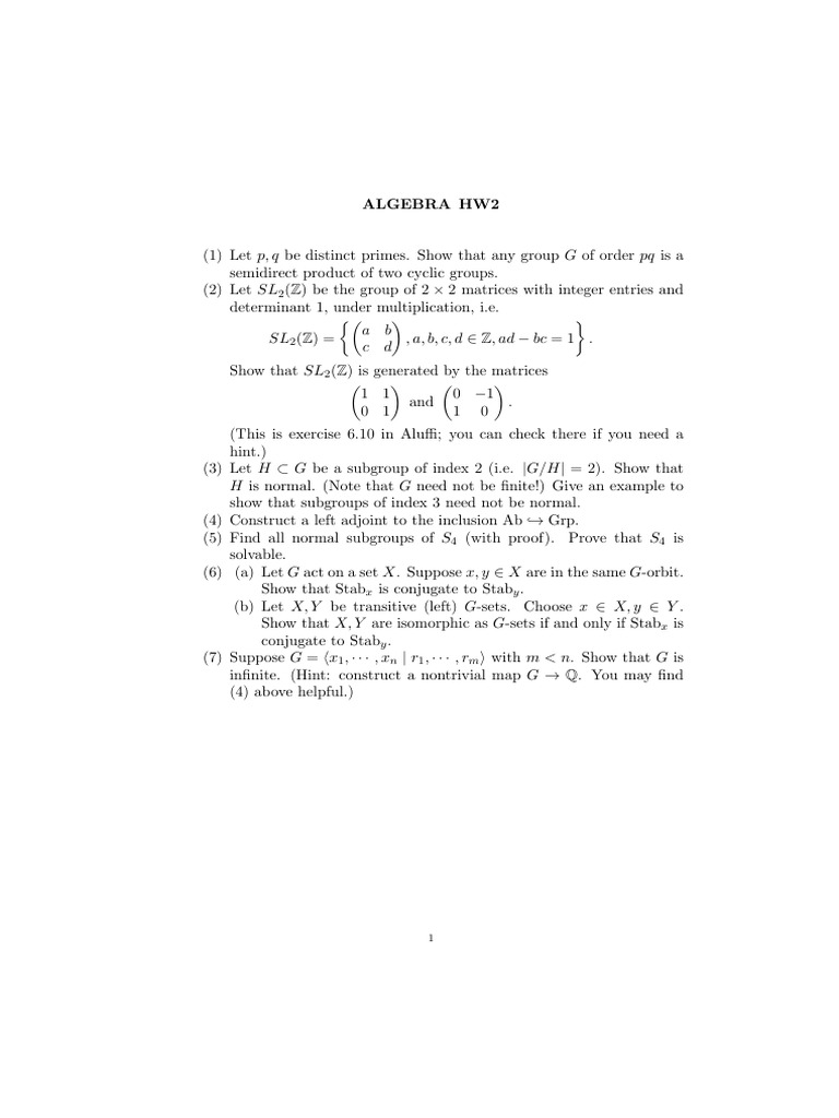 HW2 | PDF