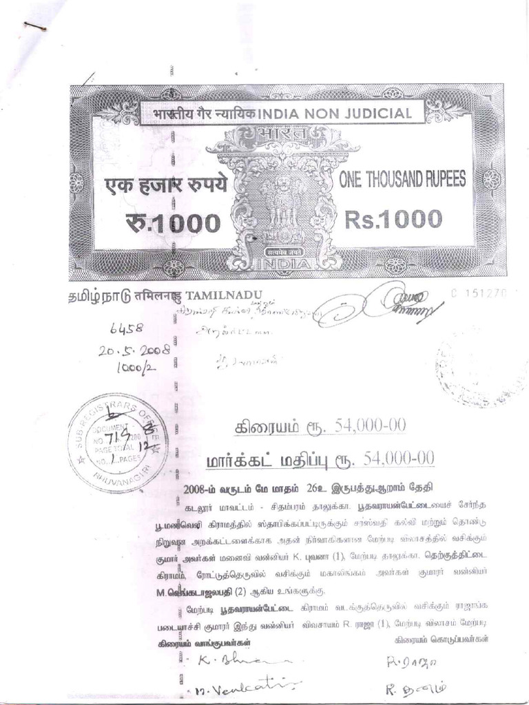 Subramaniyan Pathram | PDF