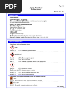 EPOFIX Resin Safety Data Sheet | PDF | Toxicity | Dangerous Goods