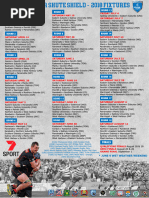 2025 NRL Season Draw | PDF | Rugby League | Professional Sports Leagues