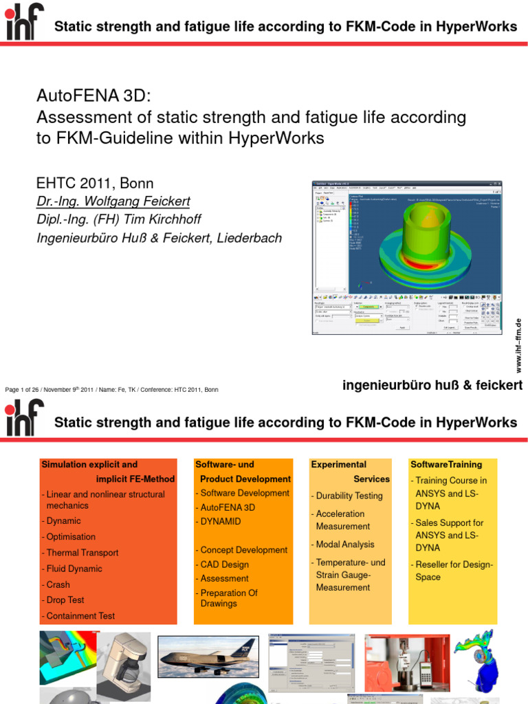 FKM-Guideline Analysis in HyperWorks | PDF | Strength Of Materials | Fatigue (Material)