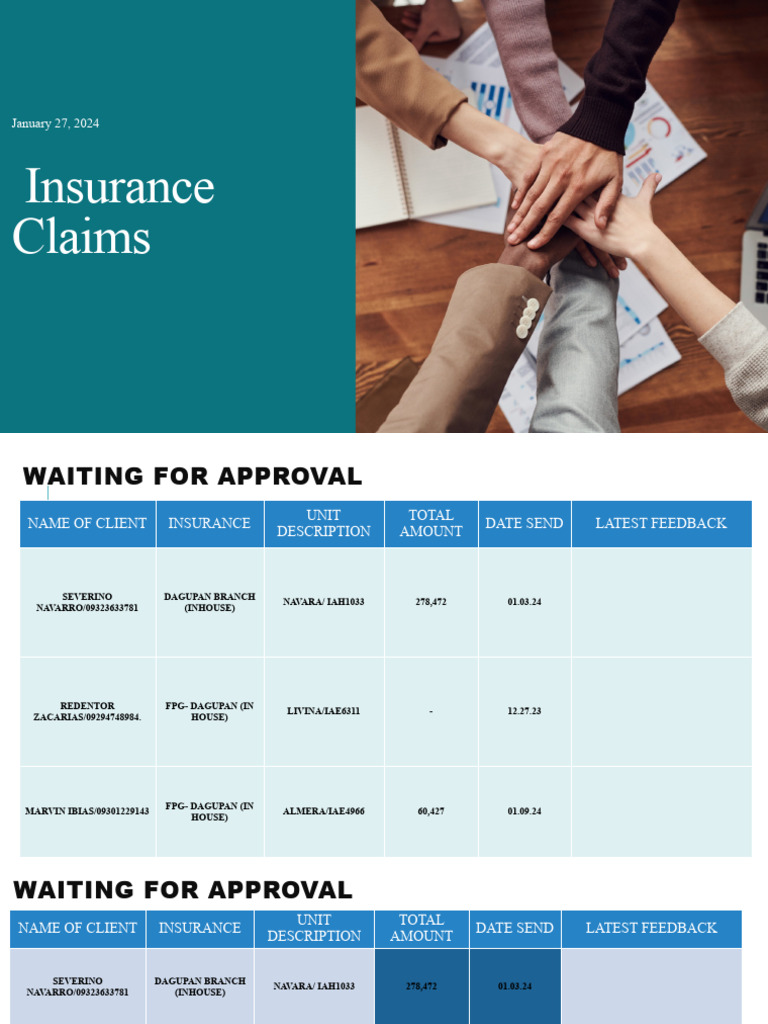 BRP and Insurance Report 1-27-2024 | PDF | Motor Vehicle | Car