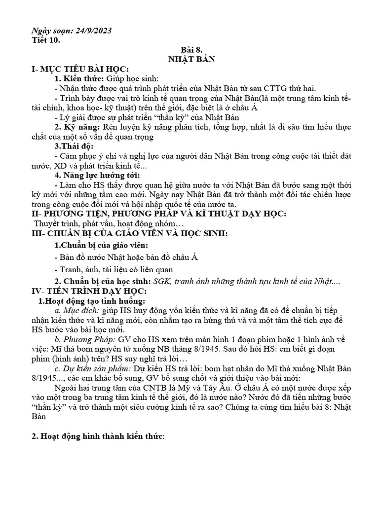 Lich Su 12 Bai 8 | PDF