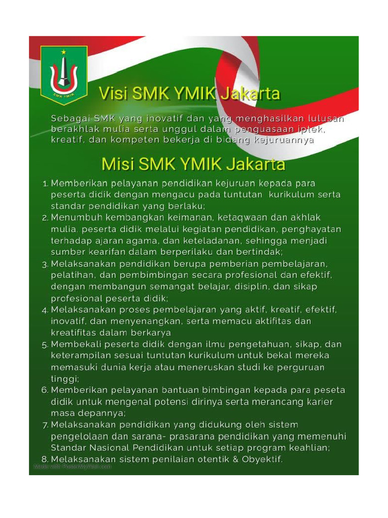 Program Kerja Humas SMK Ymik 2023-2024 | PDF | Seni