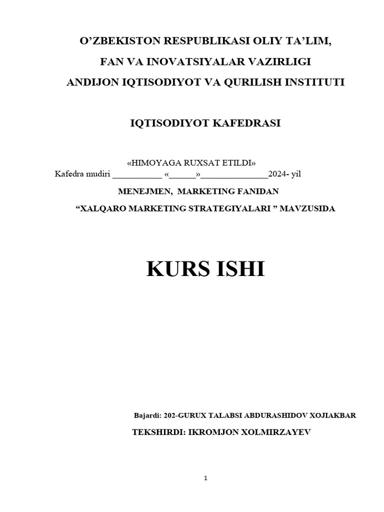 Kurs Ishi | PDF