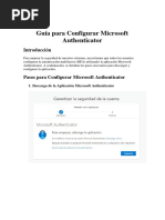 Configurar Microsoft Authenticator | PDF | Microsoft | Software de la ...