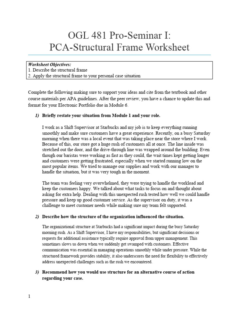 Structural Frame Worksheet Hailey Jacobs | Download Free PDF ...