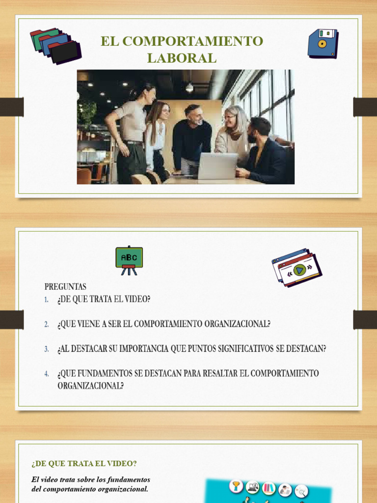 El Comportamiento Laboral Joel Sanchez | PDF | Comportamiento ...