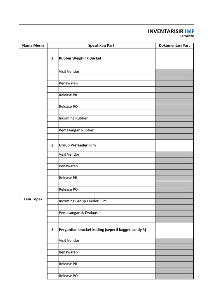 Improve Mesin | PDF