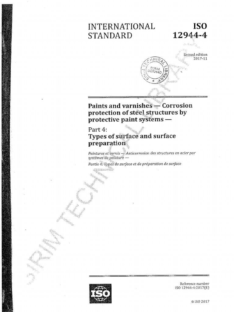 Iso 12944-4 | PDF