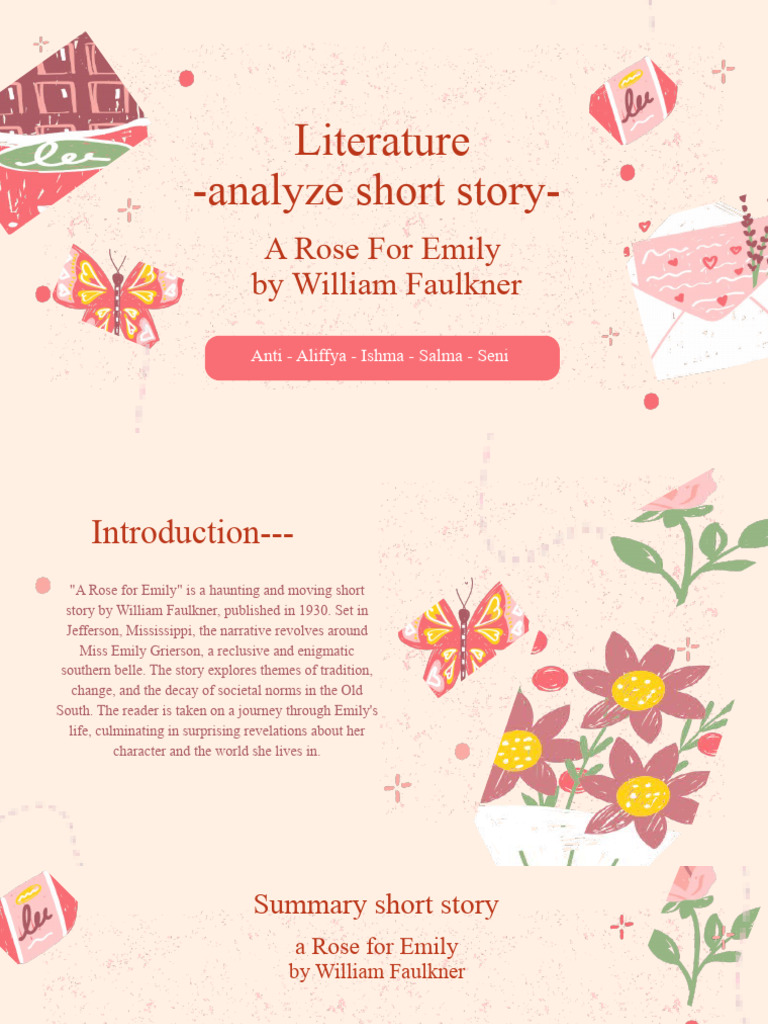 Literature - A Rose For Emily | PDF