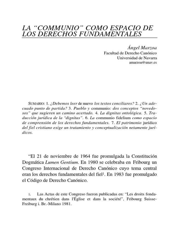 10 Communio Espacio | PDF | eucaristía | Iglesia Católica