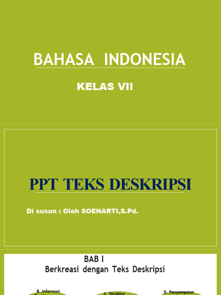 Teks Deskripsi | PDF
