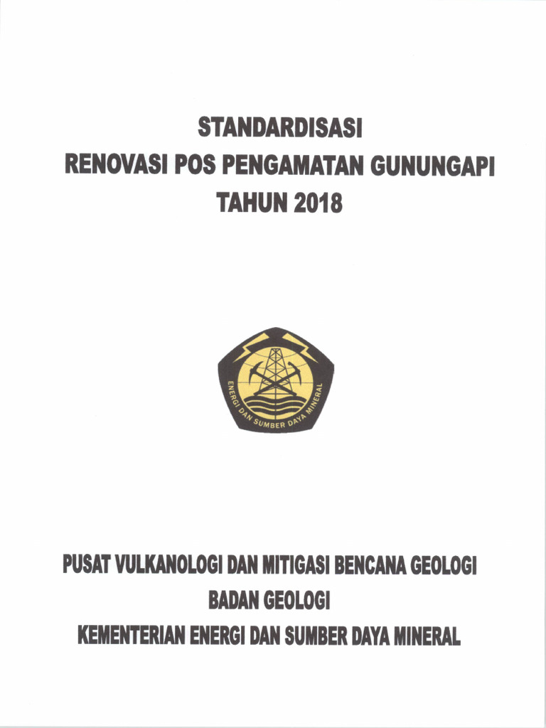Standardisasi Renovasi Pos Pga | PDF