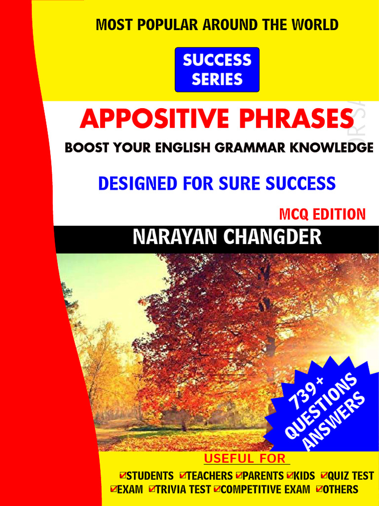 Appositive Phrases | PDF | Verb | Semantics