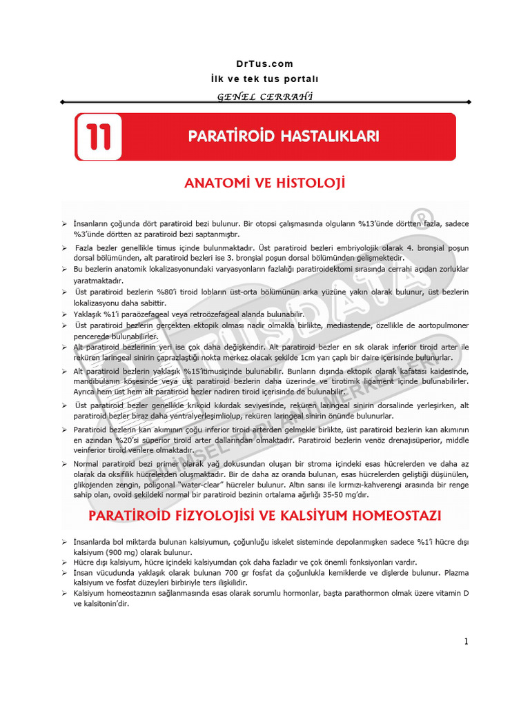 [TUSDATA] 09 Genel cerrahi ders notu - 02 Cerrahi not | PDF