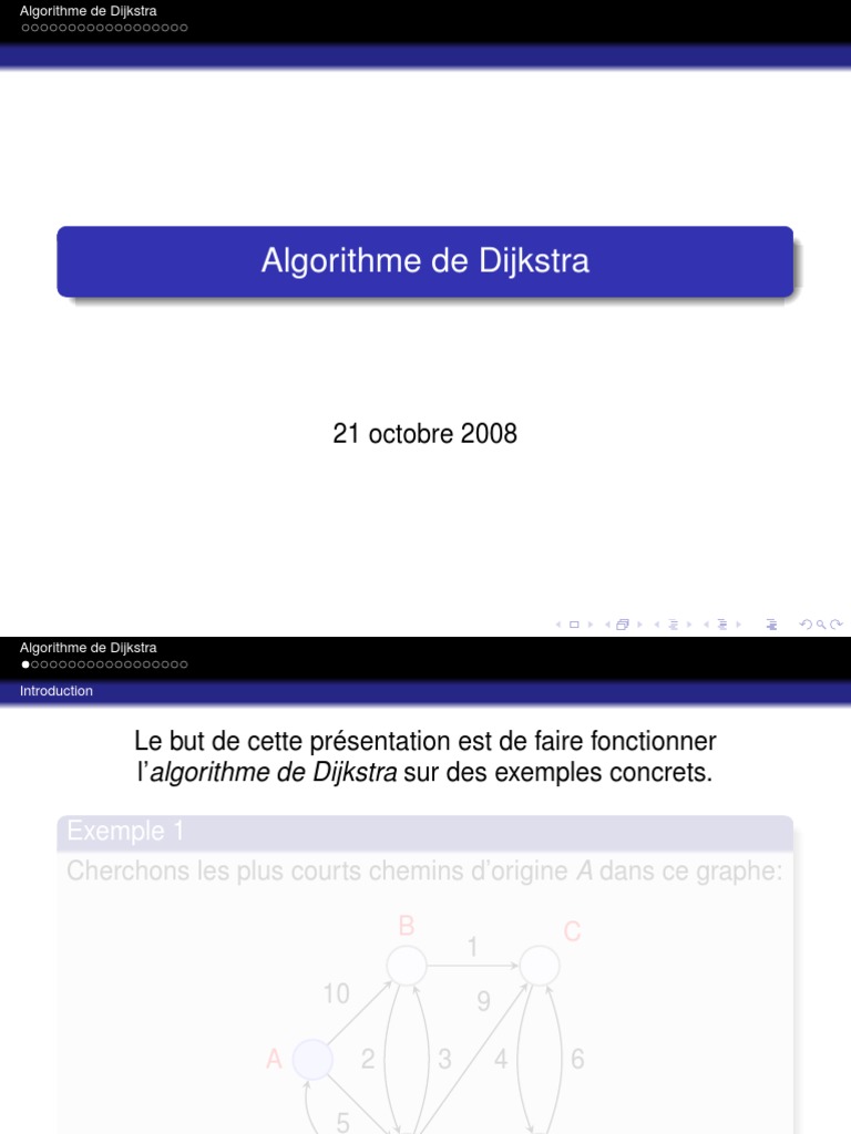 Dijkstra | PDF | Recherche opérationnelle | Logique mathématique
