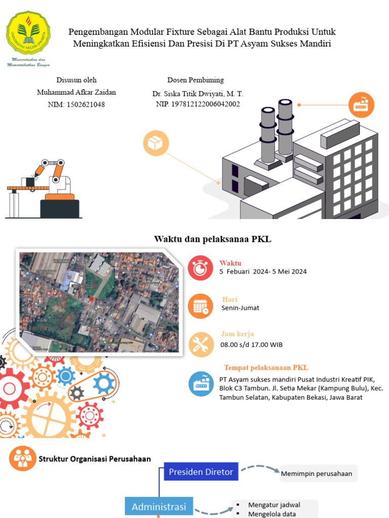 Presentasi Laporan PKL | PDF