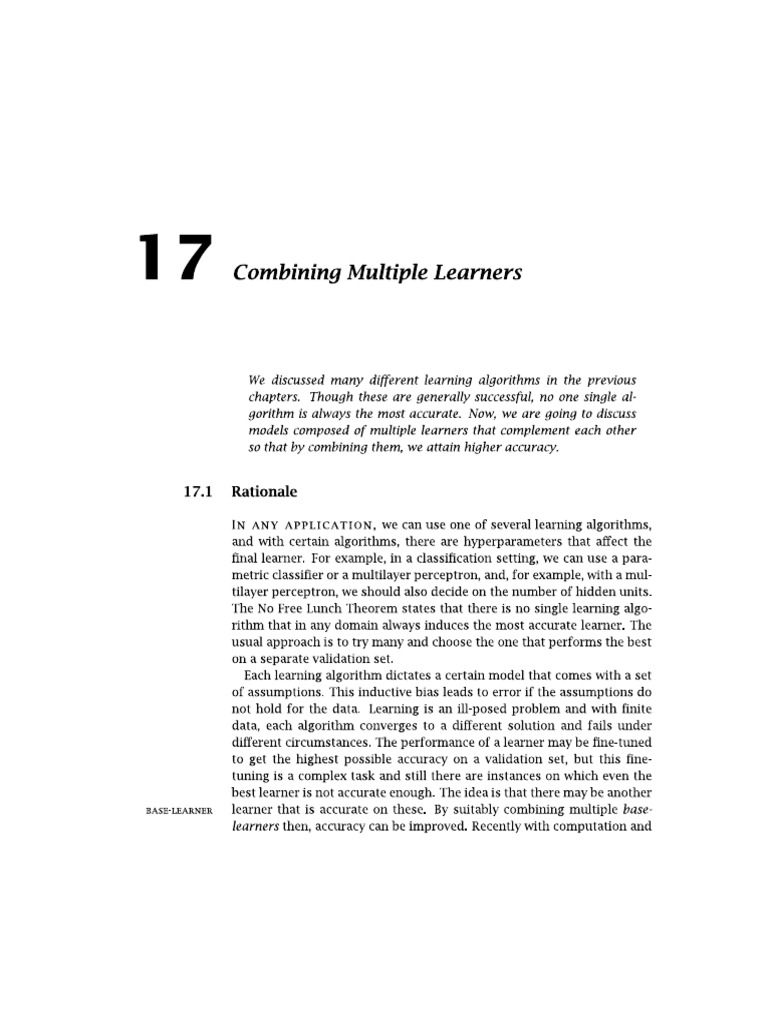 CS3491 - Aiml - Unit Iv Ensemble Techniques and Unsupervised Learning | PDF CS3491 - Aiml - Unit Iv Ensemble Techniques and Unsupervised Learning | PDF