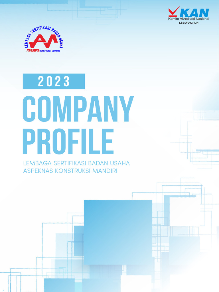 Profil LSBU Aspeknas Konstruksi Mandiri | PDF