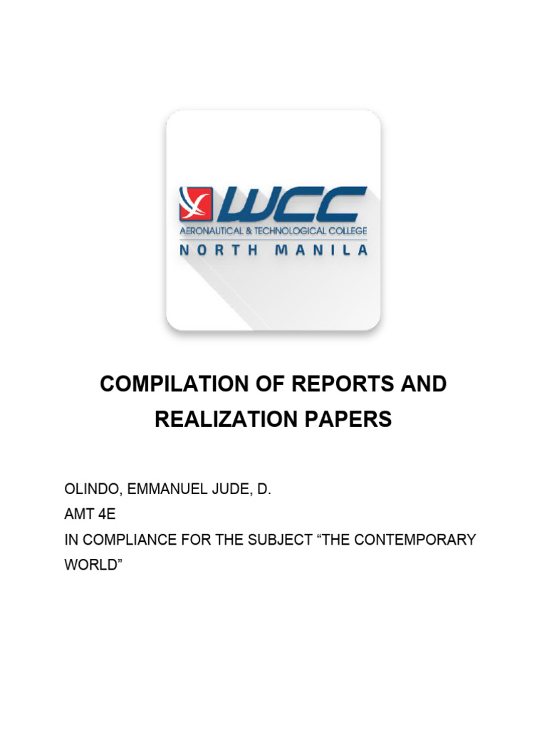Compilation of Reports and Realization Papers | Download Free PDF ...