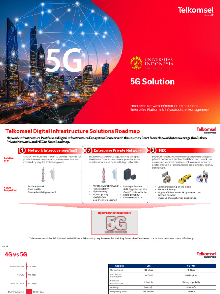 Sharing Session 5G | PDF | 4 G | Cloud Computing