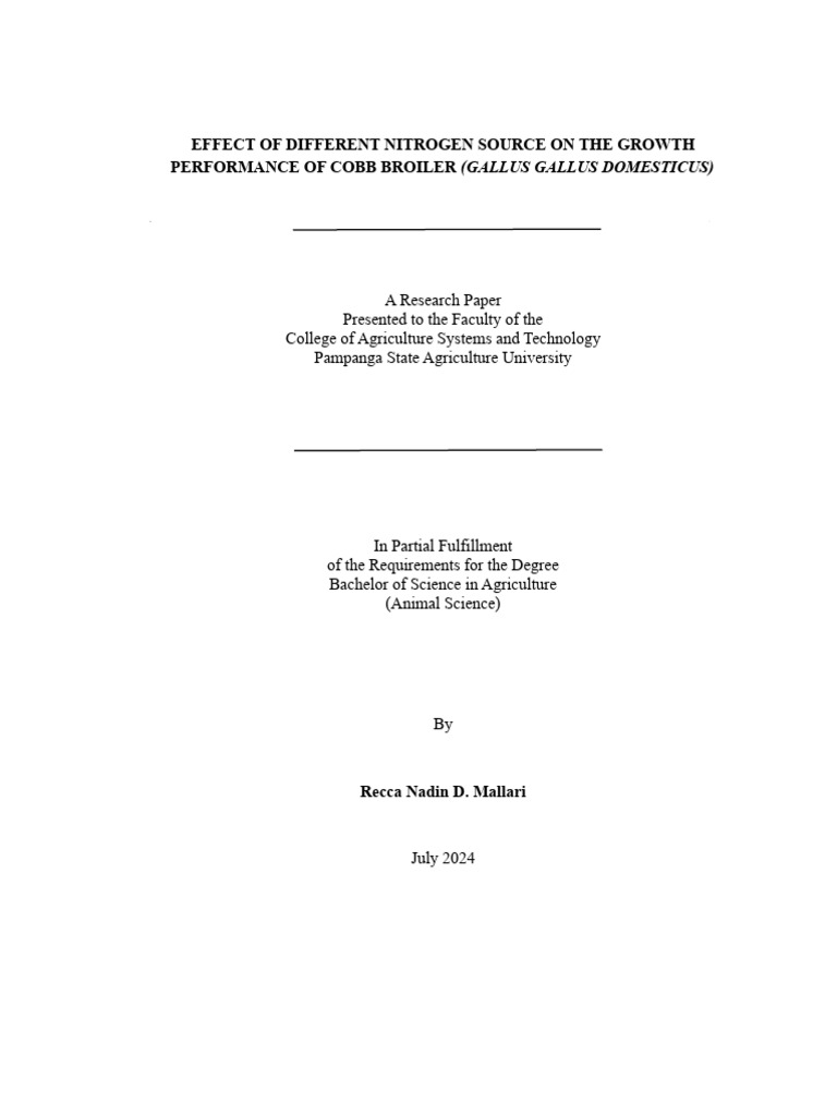 Mallari Forgotten Typos Revised | PDF | Nitrogen | Proteins