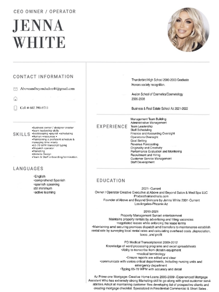 Pic Resume 2.jpeg | PDF