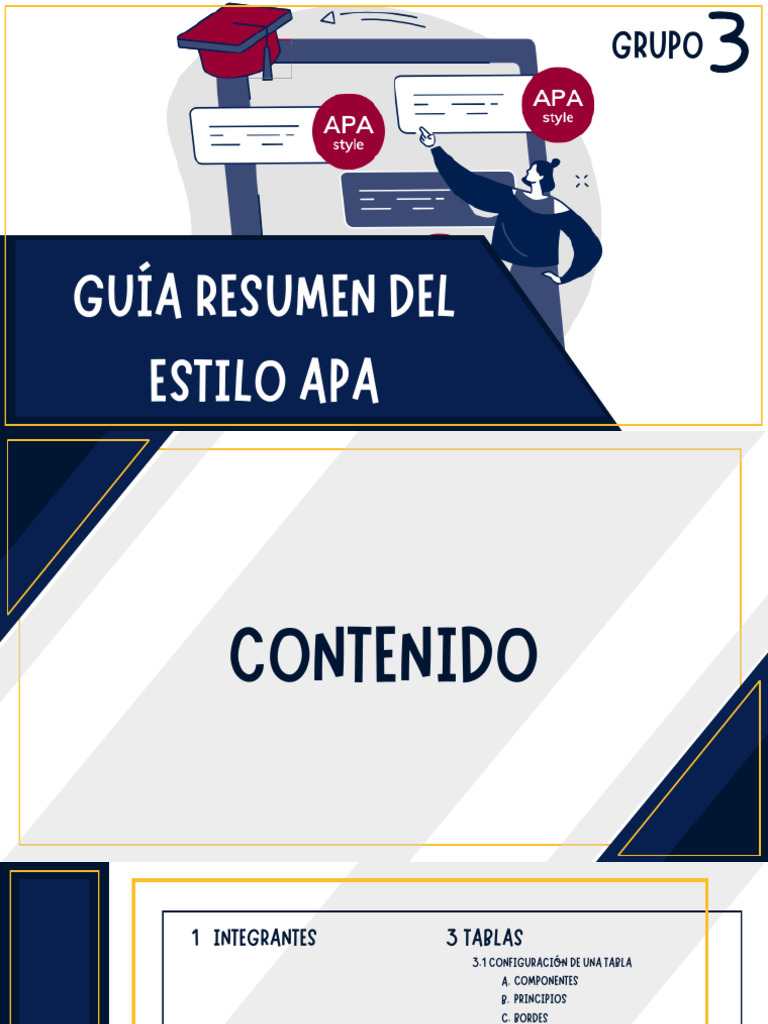 Guía Resumen Del Estilo Apa | PDF | Infografia