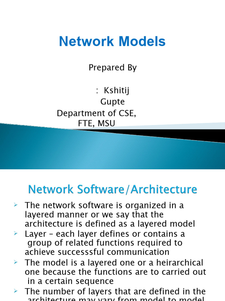 CN ppt1 OSI | PDF | Osi Model | Computer Network