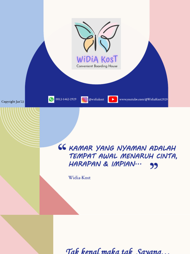 Brosur Widia Kost | PDF