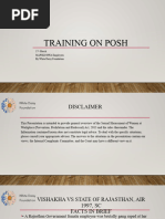 POSH Committee Guidelines | PDF