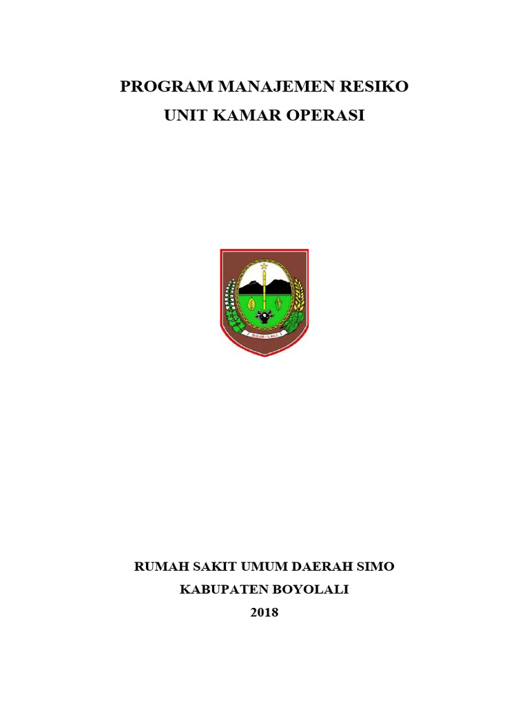 Program Manajemen Resiko Ibs | PDF | Karier & Perkembangan